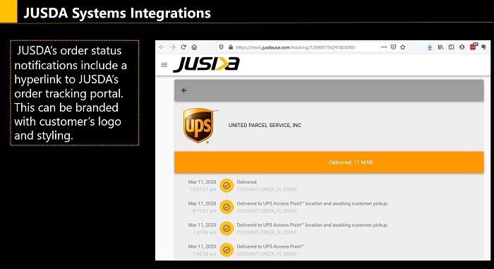 Jusda: logistics solutions provider with a vast network spanning the globe.